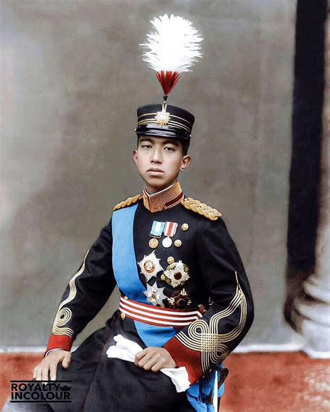 Royalty In Colour On Instagram “hirohito Emperor Showa Of Japan May