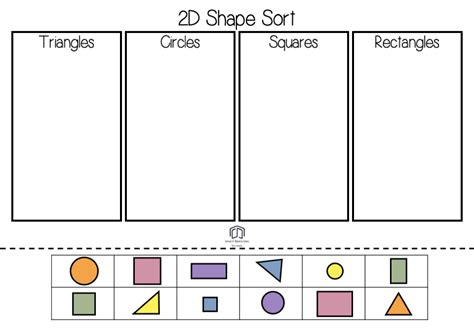 2d Shape Poster
