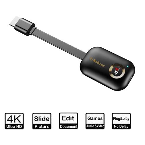 Mirascreen G9 สะท้อนหน้าจอ ไร้สาย 5ghz Android Ios Windows 10 Stick
