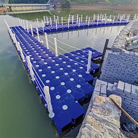 Floating Bridge Pontoon Blocks Float Cubes Plastic Modular Floating Dock Platform Modular