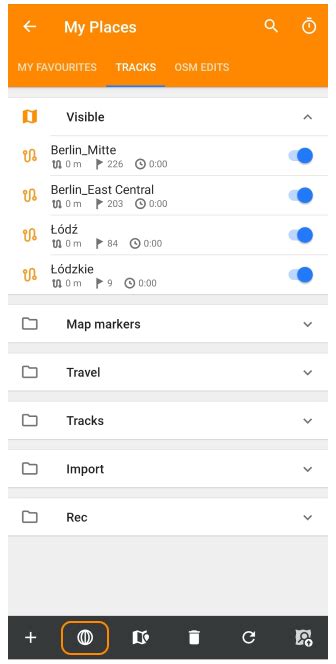 Coordinates Input Osmand