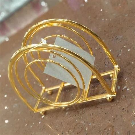 Golden Brass Table Tissue Holder At Best Price In Amritsar By Handa Crockery Id 2851121573348