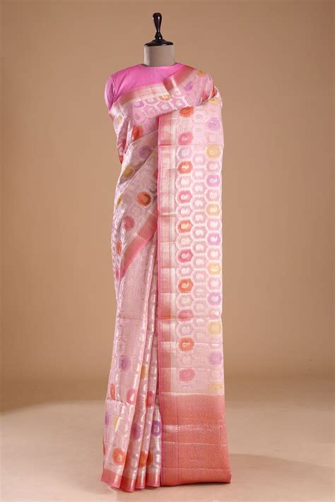 Explore The Elegance Of Banarasi Sarees Georgette And Embroidered