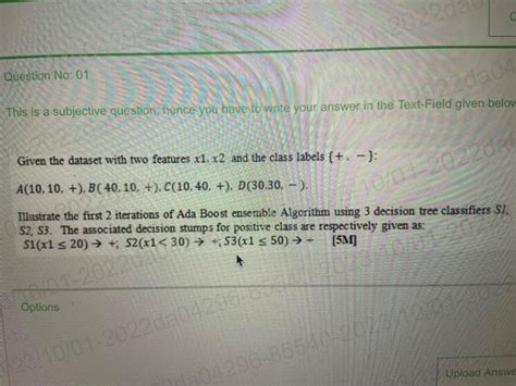 Solved This Is A Subjective Question Hence You Have To Chegg Com