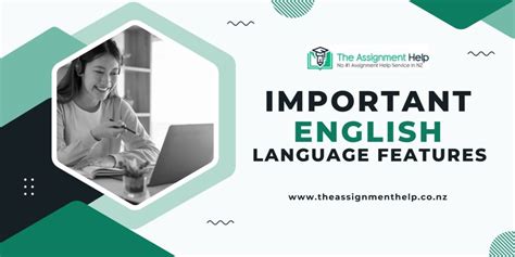 important english language features that you should know