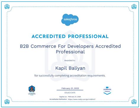Kapil Baliyan On Linkedin Im Happy To Share That Ive Obtained A New Certification B2b Commerce…
