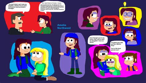 Gravity Falls Amelia Amy Northwest By Txtoonguy1037 On Deviantart