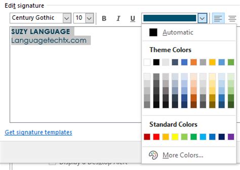 How To Setup A Custom Email Signature In Outlook