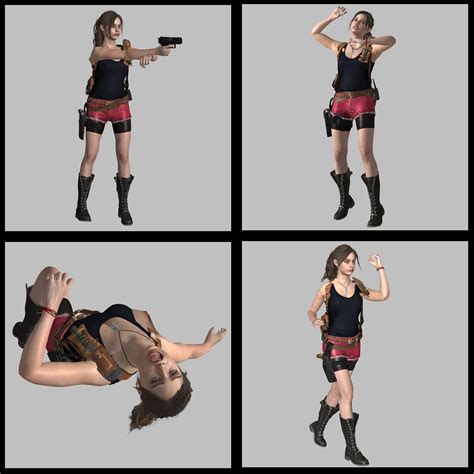 Poses For Xps On Re Xna Xps Deviantart