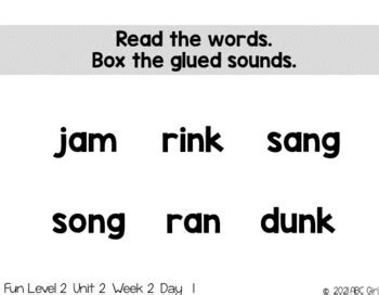 FUN PHONICS Level 2 Exit Tickets Or Exit Slips By ABC Girl TpT