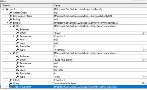 C Getting 2 Entities For 1 Word In Luisai Stack Overflow