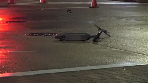 Man Killed In Hit And Run Crash While Riding Electric Scooter On Pease And Louisiana Street In