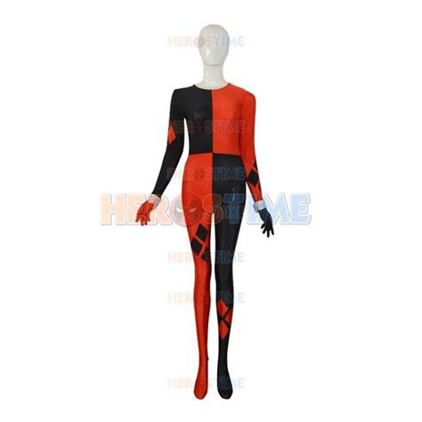 Cosplay Costume Super Villain Harley Quinn Costumes Halloween Costumes