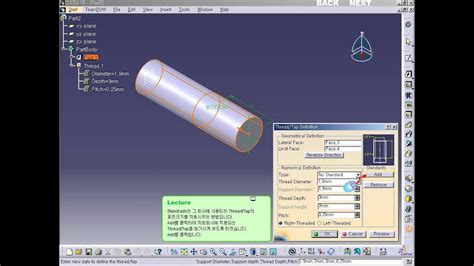 Tap Thread Analysis Catia At Robbin Wood Blog
