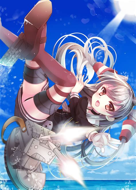 Amatsukaze And Rensouhou Kun Kantai Collection Drawn By Yatsukiyura