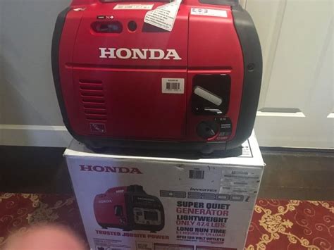 New Honda Eu2200i Portable Inverter Generator 2200 Watt Bluetooth At