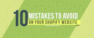 Mistakes To Avoid On Your Shopify Website APPSeCONNECT