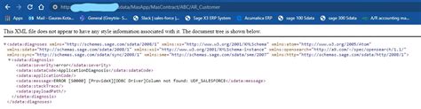 How To Resolve The ERROR S ProvideX ODBC Driver Column Not Found UDF SALESFORCE