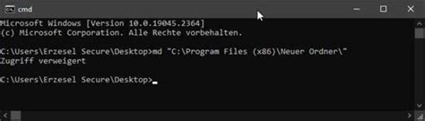 Batch Datei Ordner Im Pfad Erstellen Cmd Bat