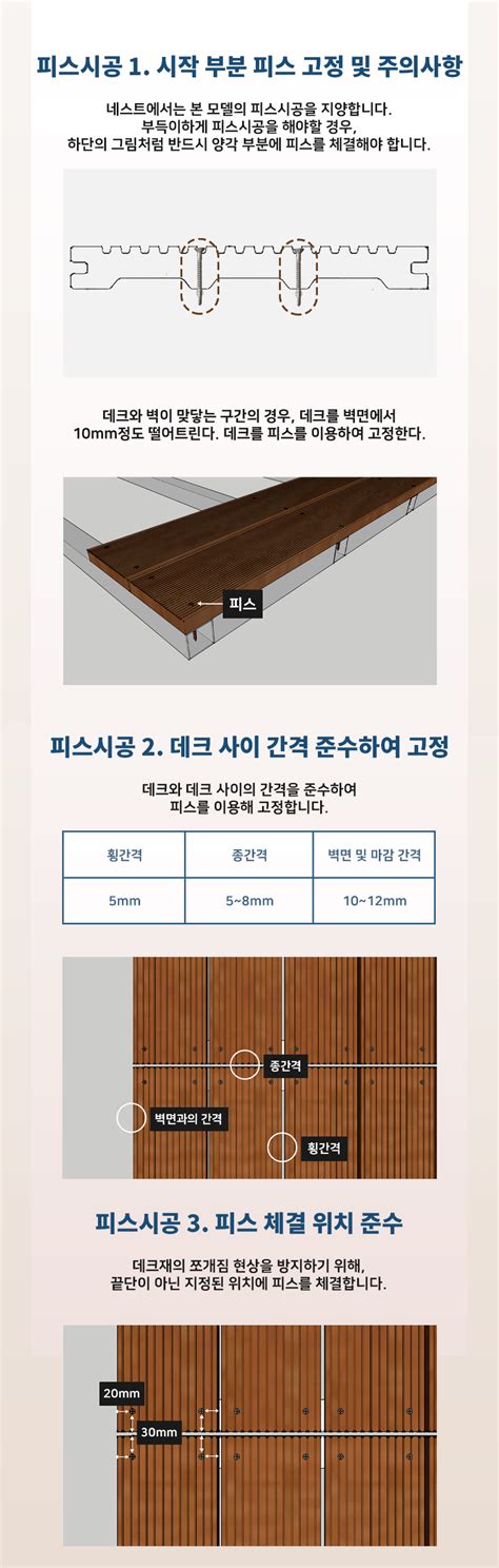 중공형 보다 저렴한 솔리드 합성목재 데크 Nd021 25t 주식회사 네스트