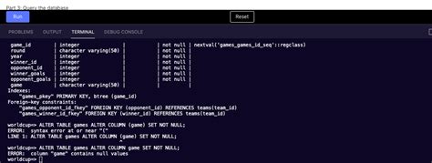 World Cup Database Not Null Backend Development The Freecodecamp