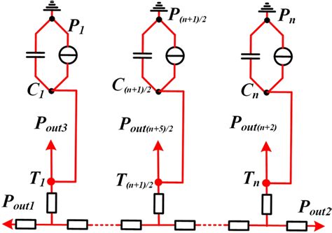 Thermal Network Model With N T Equivalent Network Circuit Of Gmm Rod Download Scientific Diagram
