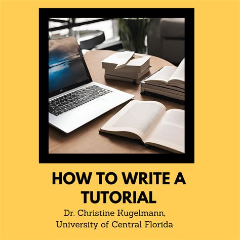 How To Write And Design A Tutorial Simple Book Publishing