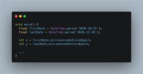 Linear Interpolation Of Dates In Dart Flutter Finding Middle Dates