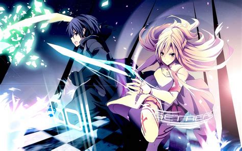 Papel De Parede De Kirito E Asuna
