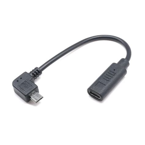 90도 마이크로 USB 남성 C 여성 어댑터 케이블 중국 공장 USB Type c 여성 마이크로 USB 남성 OTG 커넥터 케이블 어댑터 중국 제조 업체 C 여성