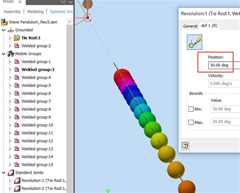 solved dynamic simulation and coefficient of friction for rolling or