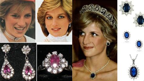 Princess Diana Ruby And Sapphire Jewellery Wore By Princess Kate