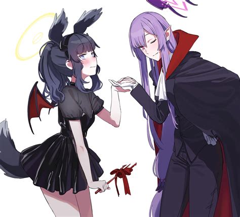 Hibiki And Utaha Blue Archive Drawn By Mitsutsuka Danbooru