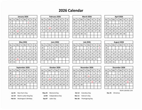 2026 Nyse Holidays Standard Holiday Calendar For 2026 With Bermuda Holidays