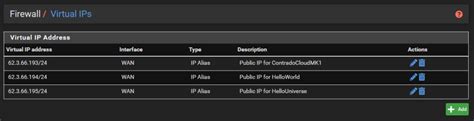 How To Setup Pfsense For Multiple Public Ip Addresses And Nat For Web