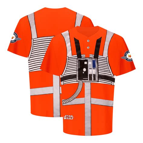 Mens Las Vegas Aviators Ot Sports Star Wars Rebel Pilot Orange Replic