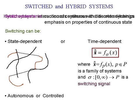 tutorial on logicbased control part i switched control