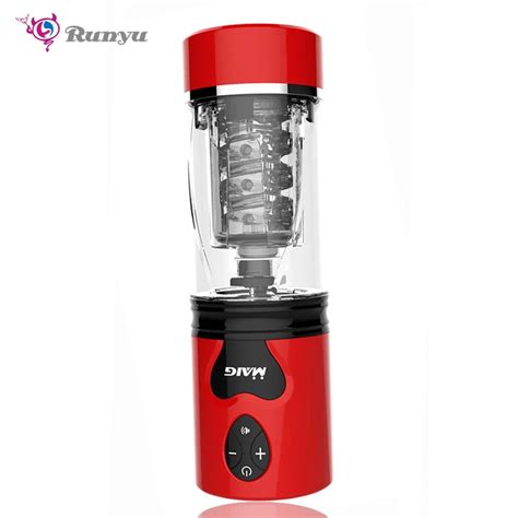 Masturbrators Automatic Sucking Male Sex Toys Aircraft Cup Rotate Voicing Electric Telescopic