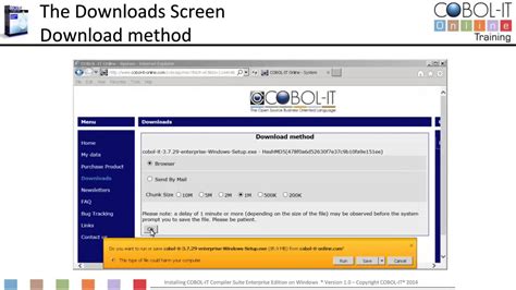 Installing COBOL IT On Windows YouTube