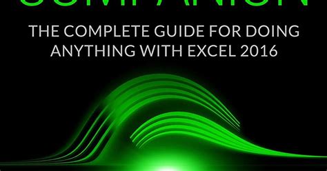 FREE EBOOK EXCEL COMPANION WITH 220 SCREENSHOTS A PRINTABLE 4 PAGE CHEAT SHEET EXCEL 2016
