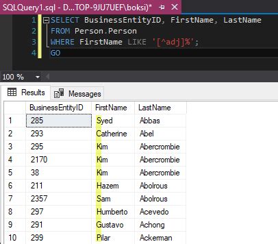 like sql 邏輯運算符介紹和概述 sql like 使用方式 八拓科技行銷
