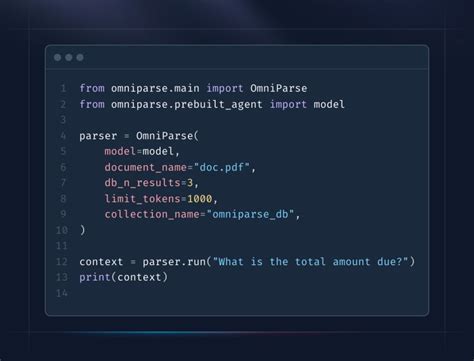 Omni Parse Agent Transform Structured Documents Easily The Swarms Corporation Posted On The