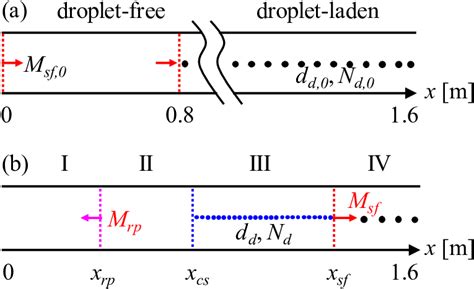 Schematic Of Shock Propagation In Water Clouds A Before And B Download Scientific Diagram