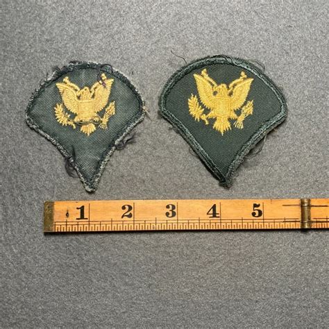 Us Army Specialist 3rd Class Enlisted Rank Insignia Patch E 4 E4 K1 £