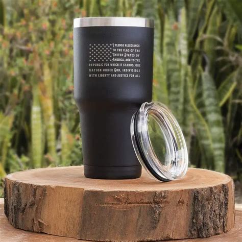 Stainless Steel Travel Tumbler Mug 2nd Amendment American Flag Sarco Inc