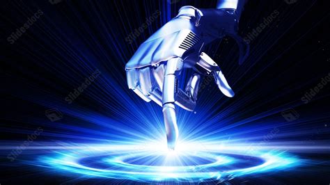 Smart Technology Artificial Intelligence Material Powerpoint Background For Free Download