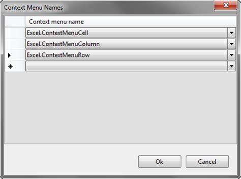 Create Custom Context Right Click Menu C Example For Excel 2013 2010 2007