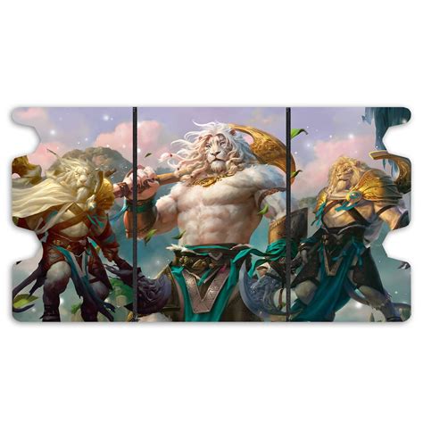 Ajani Legendary Planeswalker Deck Box Holds 100 Double Sleeved