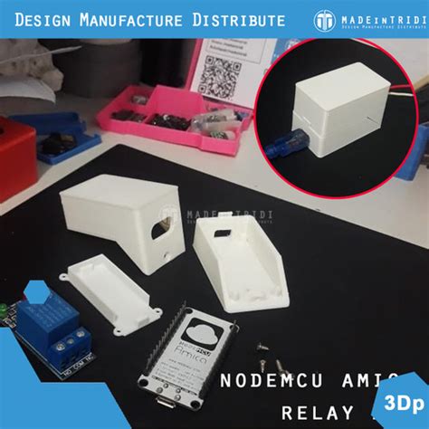 Jual Relay Module With Nodemcu Control Box Iot Project Box Putih Pla Kab Lebak Made In