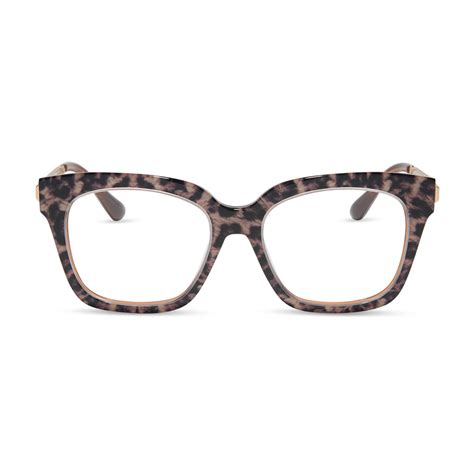Bella Xs Square Prescription Glasses Leopard Tortoise Diff Eyewear